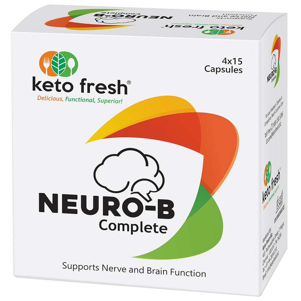 Keto Fresh Neuro-B Complete, 60 capsules at Best Price in India | https ...
