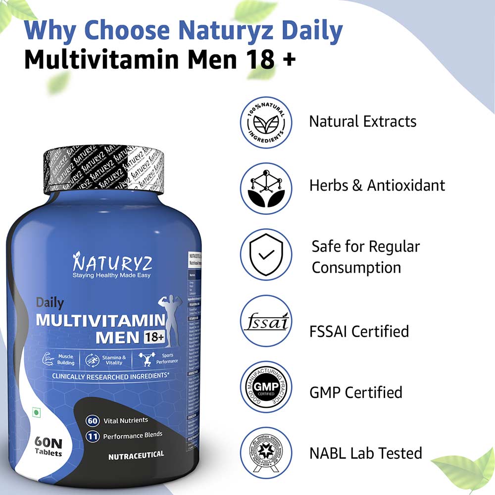 Daily Multivitamin Men 18+ at Best Price in India | Healthkart.com